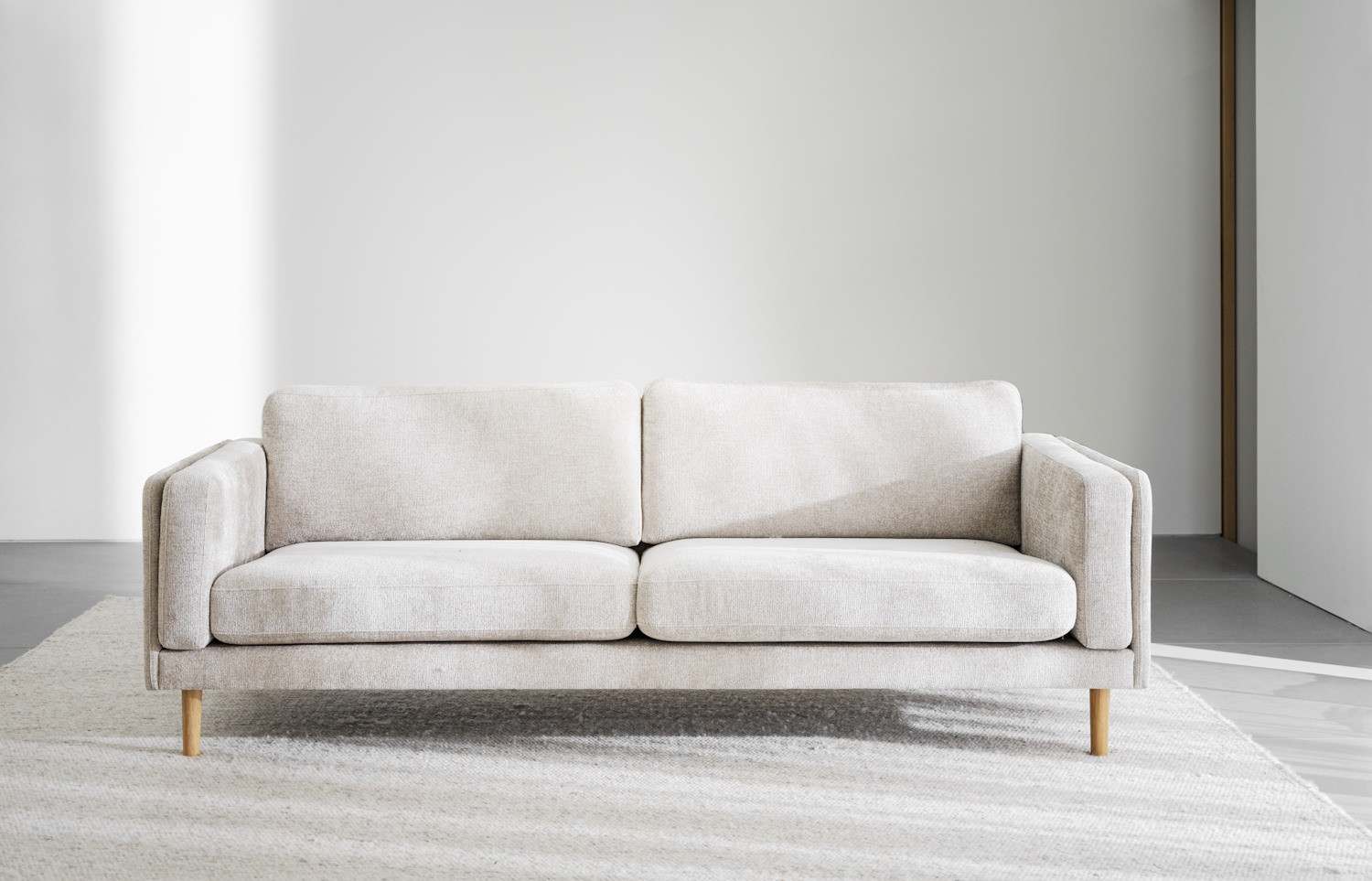 Braden sohva vaalea beige Rowico - Kaluste-Kaverit Verkkokauppa